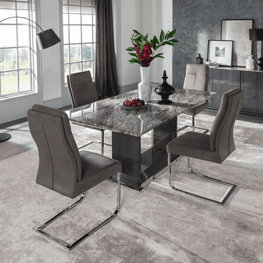 Elegant Marble Dining Table Set Designs to Elevate Your Home - Decorat