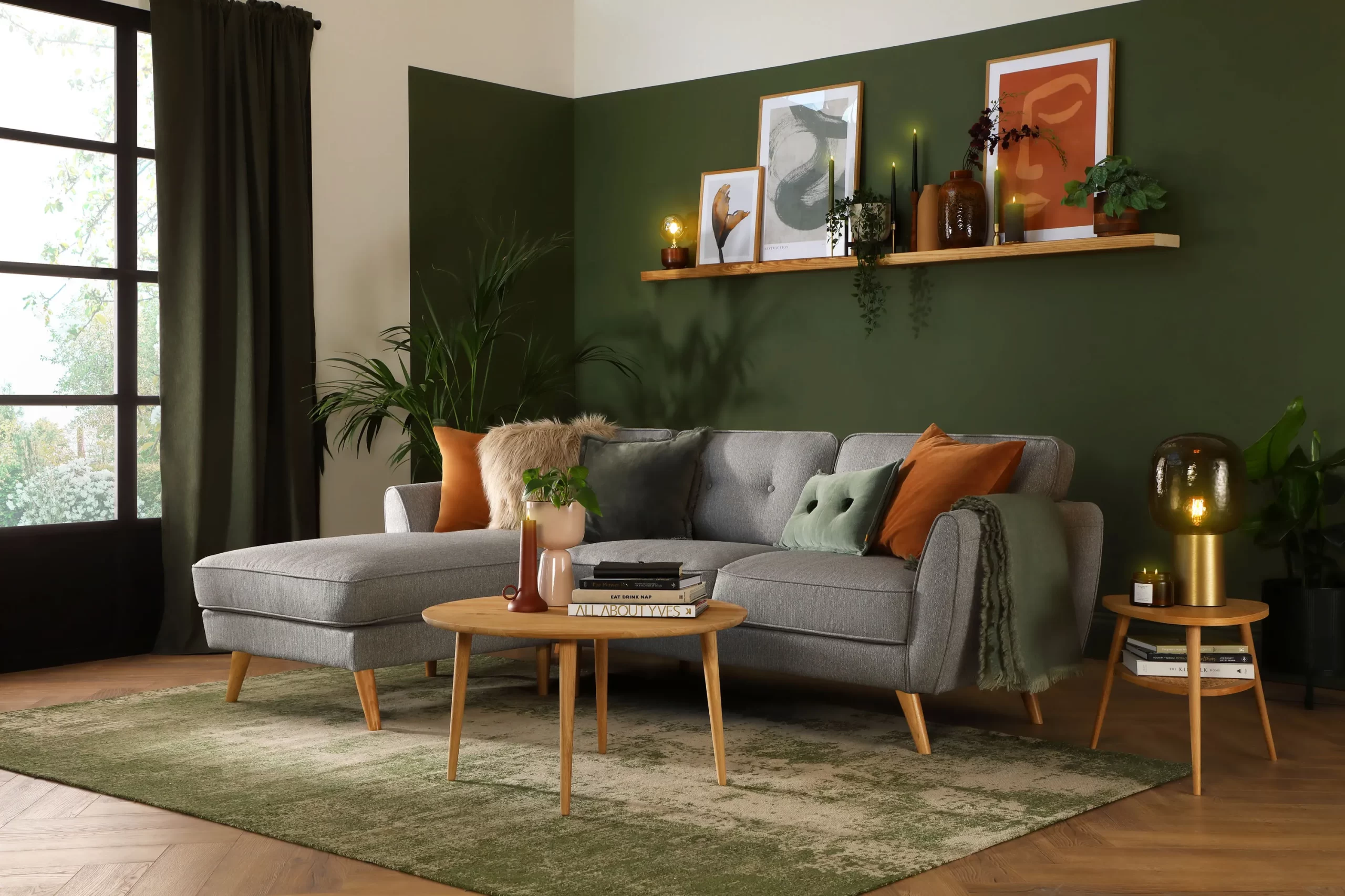 5 Breathtaking Green Living Room Ideas for a Serene Oasis - Decorat