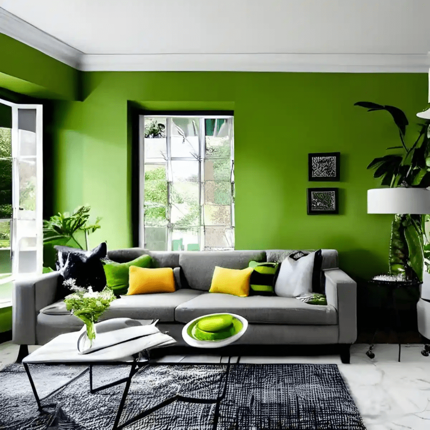 5 Breathtaking Green Living Room Ideas for a Serene Oasis - Decorat