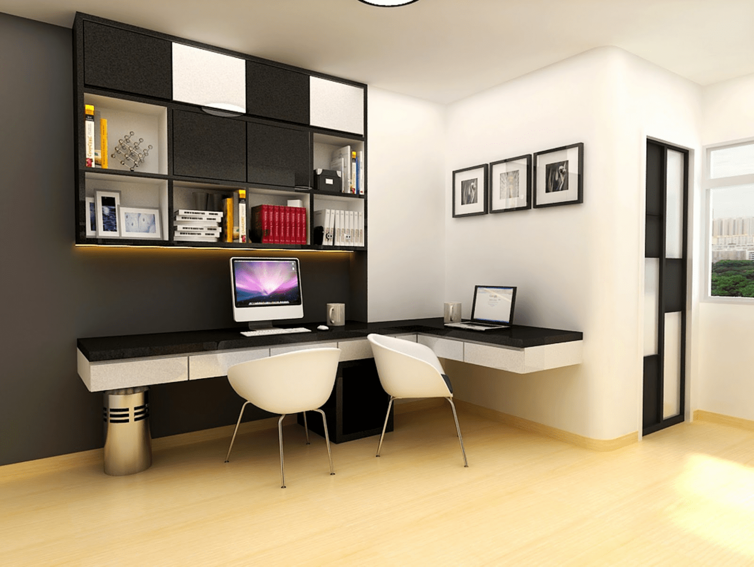 4 Smart Study Room Furniture Design Ideas - Decorat