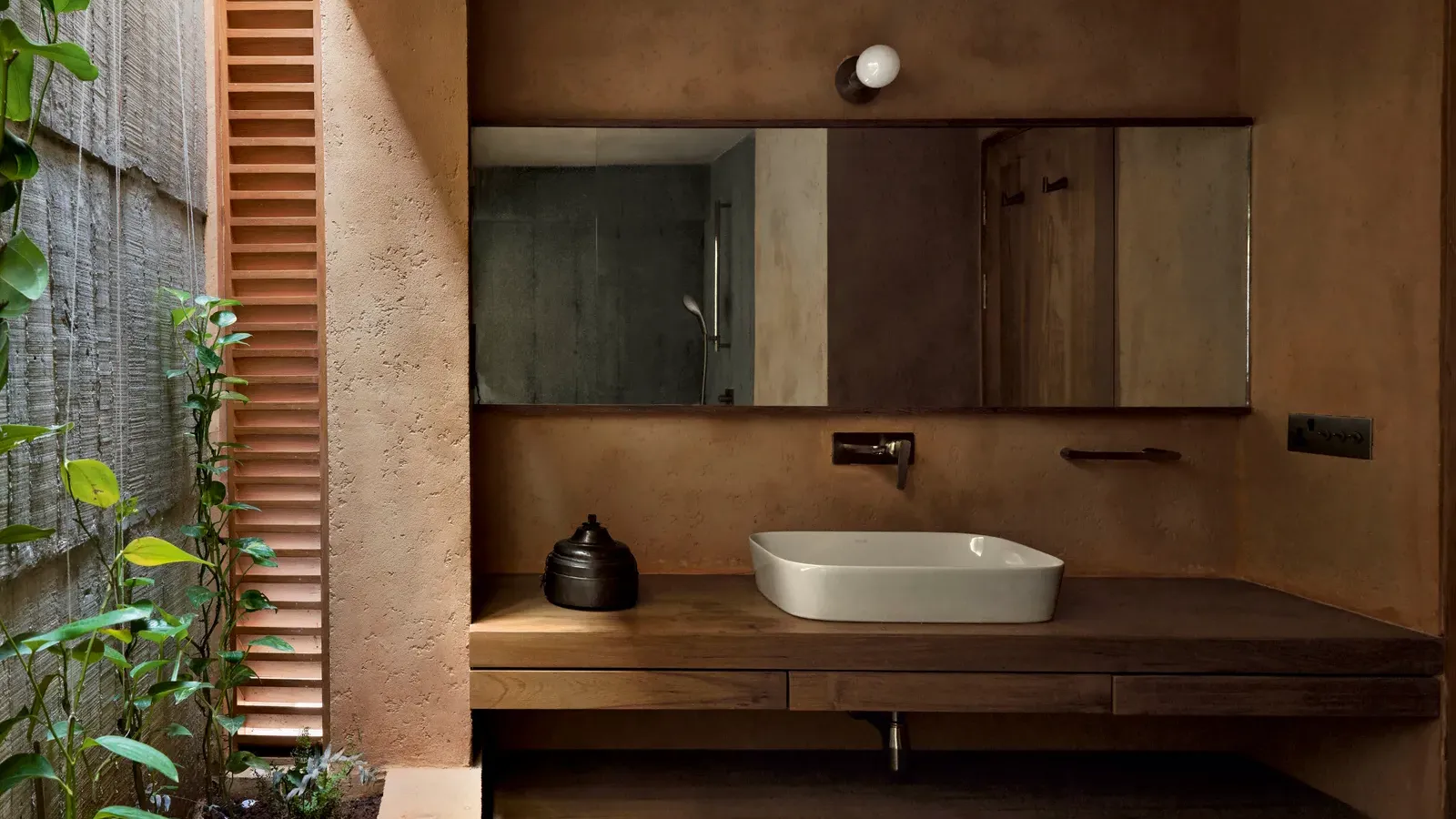 5 Biophilic Bathrooms That Let You Breathe With Nature - Decorat