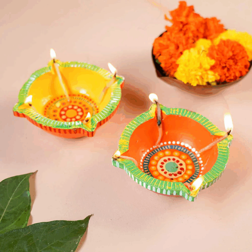 7 DIY Diya Decor Ideas You Can Make At Home - Decorat