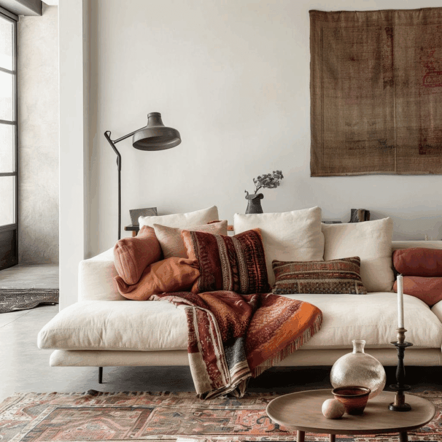 Fabric Wall Art Ideas to Weave Style into Your Home - Decorat