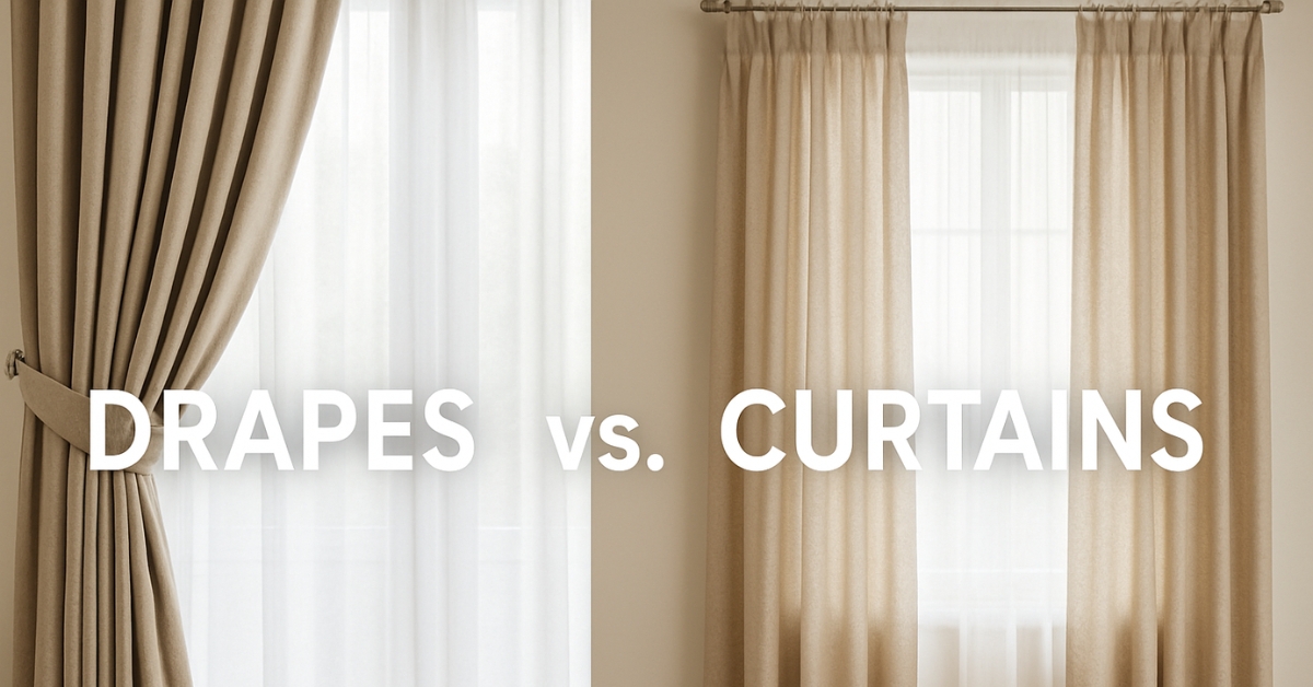 Drapes vs. Curtains: How to Pick the Best Window Treatment for Your ...